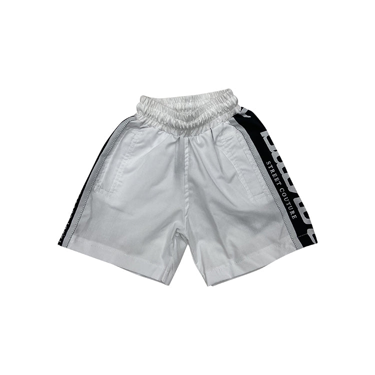 Butnot Bermuda Banda Logo Bianco Baby B9129 400 – Gagliotta